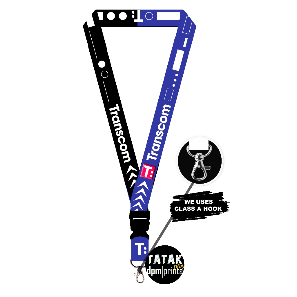 Transcom Lanyard ID Lace Sling ID Cord | Shopee Philippines