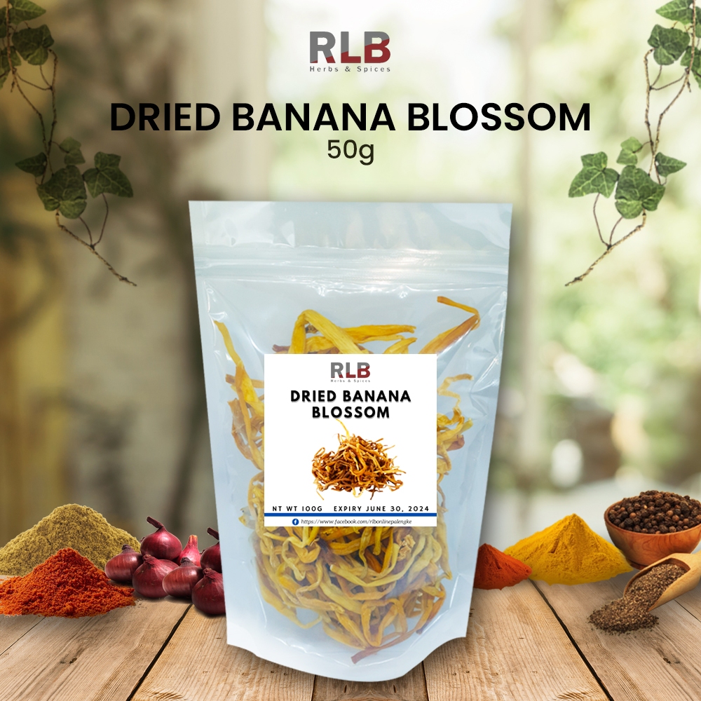 50 grams Dried Banana Blossom Kitchen Condiments Cooking Essentials ...