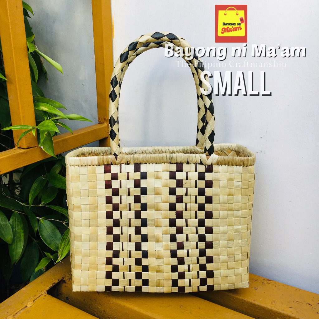 BAYONG NI MA'AM: New! Classic Bayong Tote Bag || Design 35 || Native ...