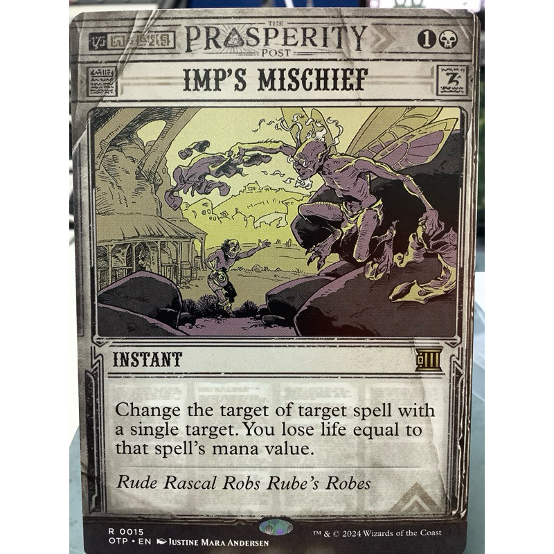 MAGIC: The Gathering - Imp’s Mischief (Outlaws of Thunder Junction ...