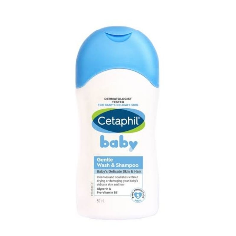 CETAPHIL BABY GENTLE WASH&SHAMPOO 50ML | Shopee Philippines