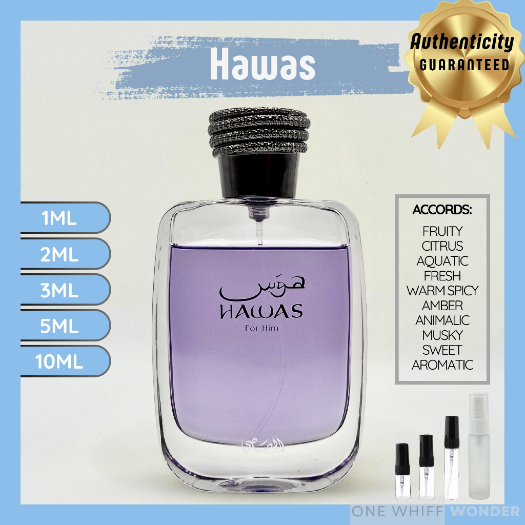 Rassasi Hawas (1mL, 2mL, 3mL, 5mL or 10mL) ONE WHIFF WONDER | Shopee ...
