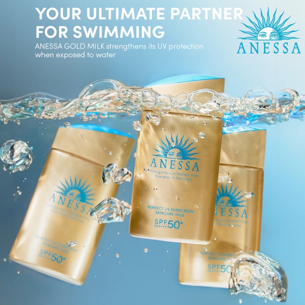 Anessa Perfect UV Sunscreen SPF 50 Sunblock Lightweight 60ml Skincare ...