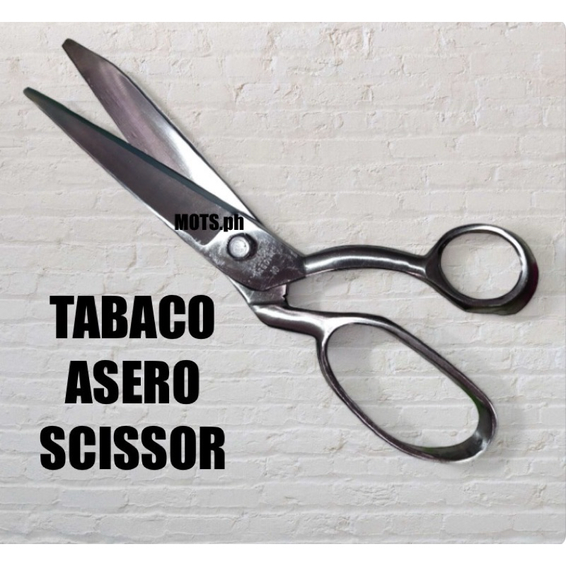 tailor scissor tabaco asero made sewing scissor 7”,8”,9”,10” | Shopee ...
