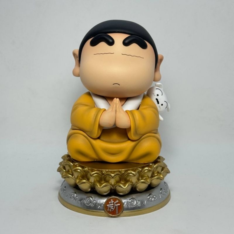 Chudda Crayon Shin-Chan Like Buddha Statue Anime Figurine | Shopee ...