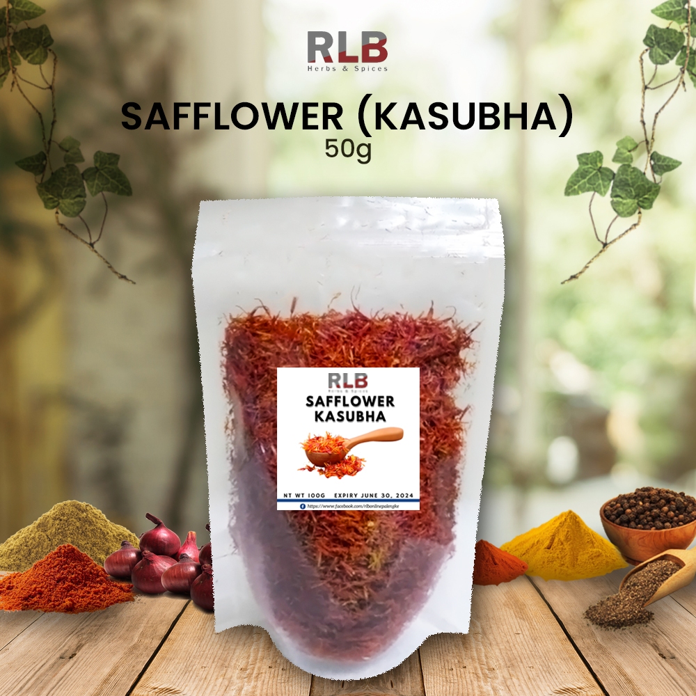50 grams Safflower Dried Saffron Kasubha Condiments Cooking Herbs ...