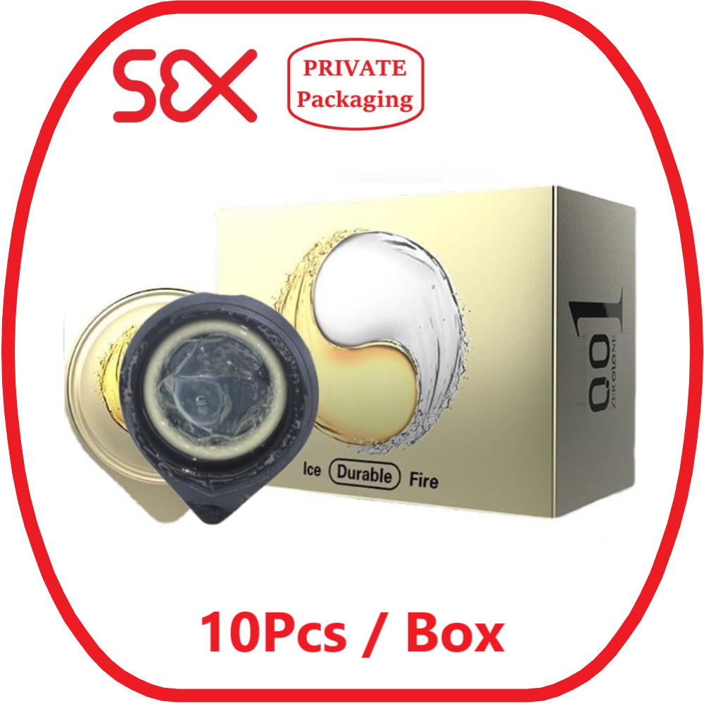 Gold 0 01 10pcs Olo Zero Feeling Ultrathin Natural Rubber Latex Condom