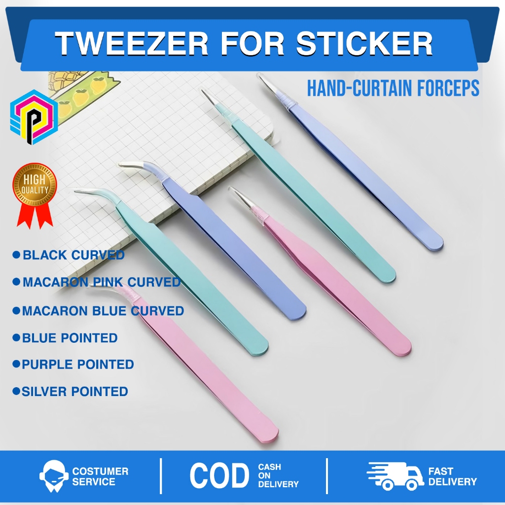 Tweezer (Elbow/Straight) Anti-Static Stainless Steel Precision Tweezers ...