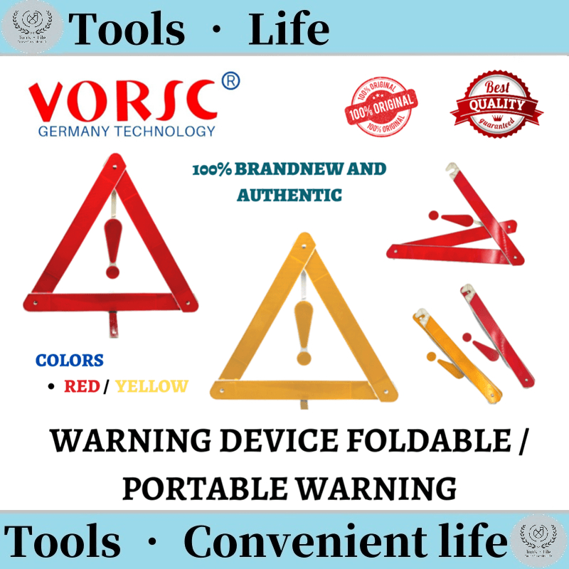 VORSC WARNING DEVICE FOLDABLE / PORTABLE WARNING | Shopee Philippines