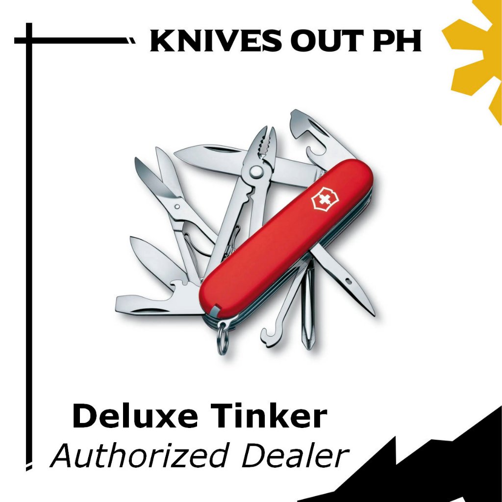 VICTORINOX SWISS ARMY DELUXE TINKER RED 1.4723 | Shopee Philippines
