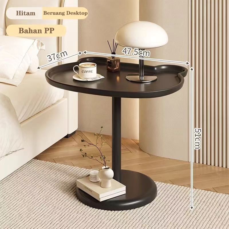 Living room side table coffee table sofa corner tea table Small round ...