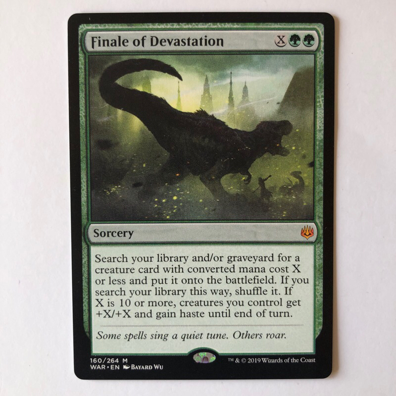 MTG Proxy Playtest Card - Finale of Devastation (WAR) | Shopee Philippines
