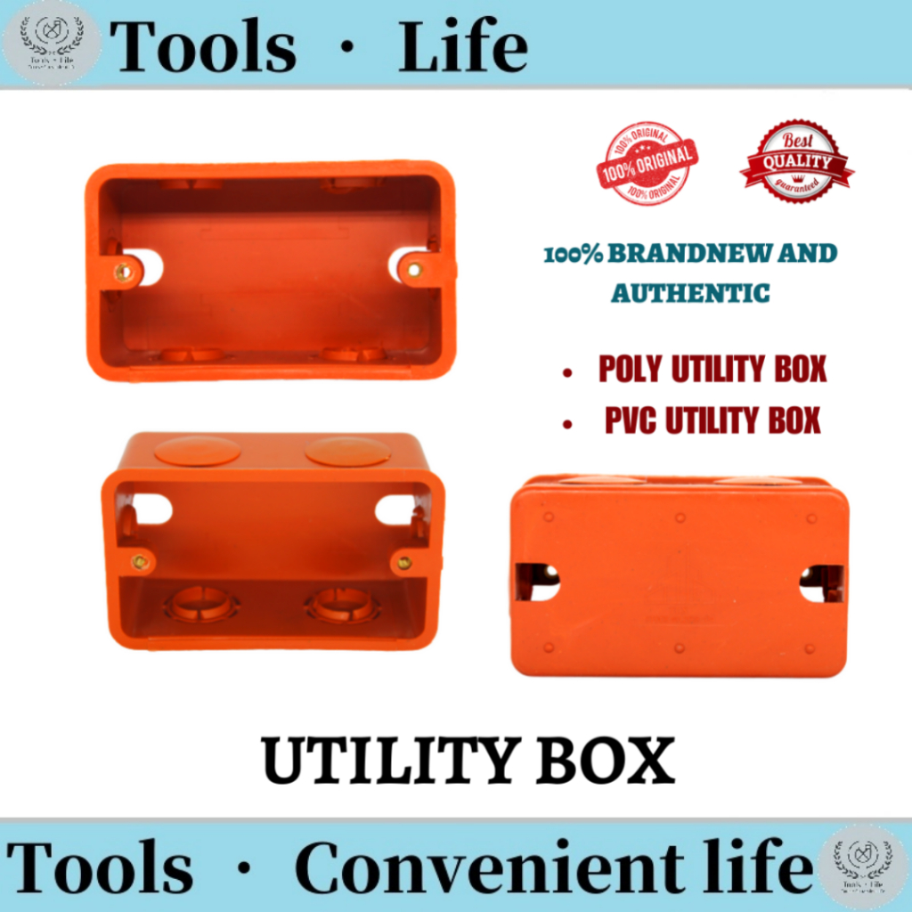 POLY UTILITY BOX / PVC UTILITY BOX | Shopee Philippines