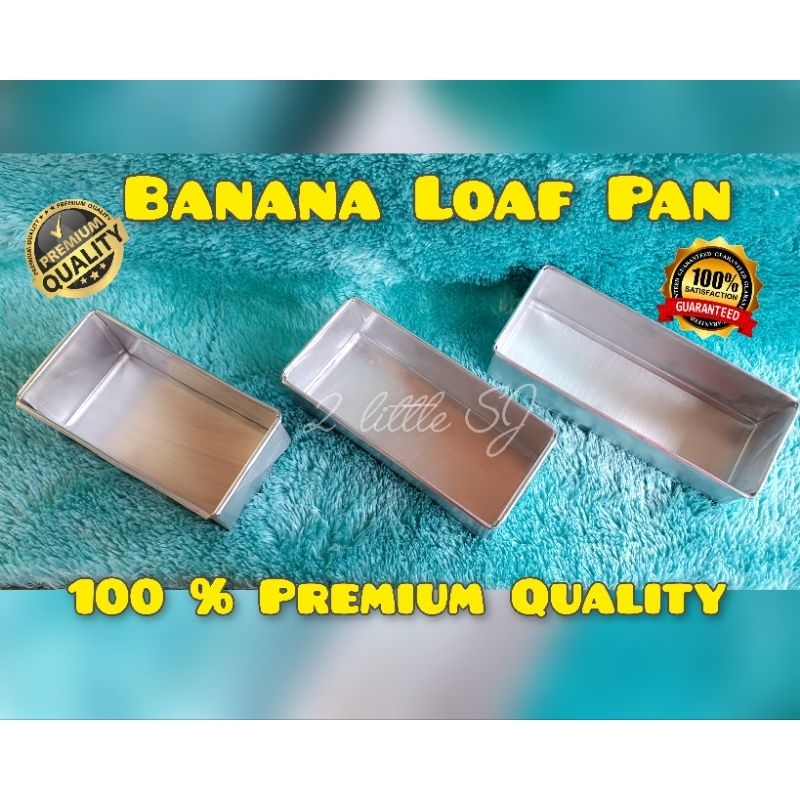Banana Pan / Bread Pan /Loaf Pan- 3 Available Size Aluminum ( Per Piece ...