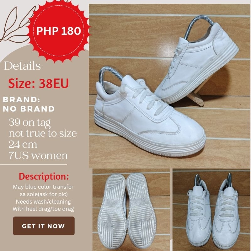 Preloved Shoes for Women Size 38EU | Shopee Philippines