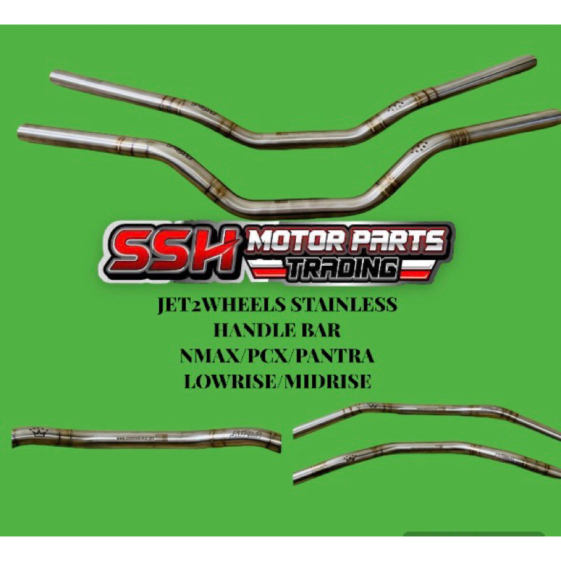Jet2wheels handle bar unburn nmax/pcx/pantra | Shopee Philippines