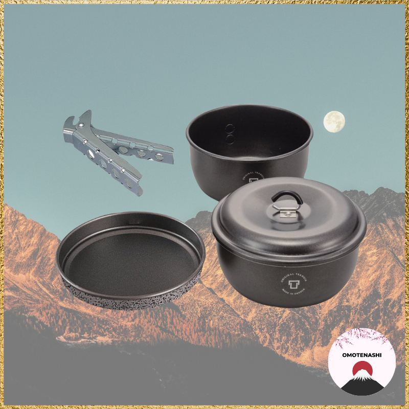 Trangia Tundra 3 Mini Black Version TR-TUNDRA3MN-BK Camping Cookware ...