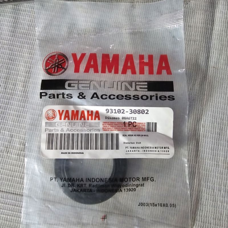 Pulley Oil Seal Yamaha NMAX V1 93102-30802 | Shopee Philippines