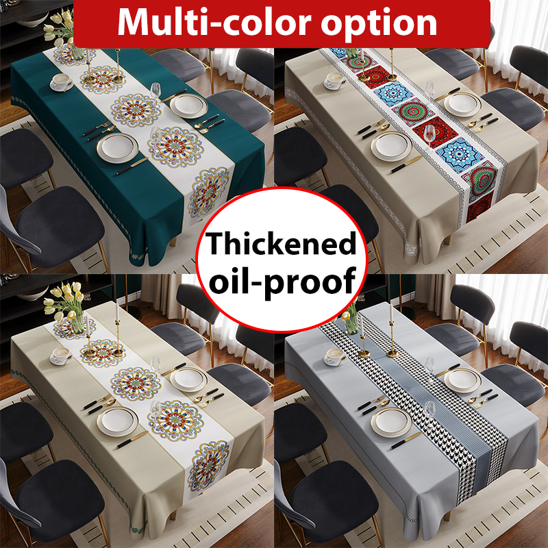 pcv Table Cloth Table Mantle Waterproof Cover Outdoor Dining Table ...