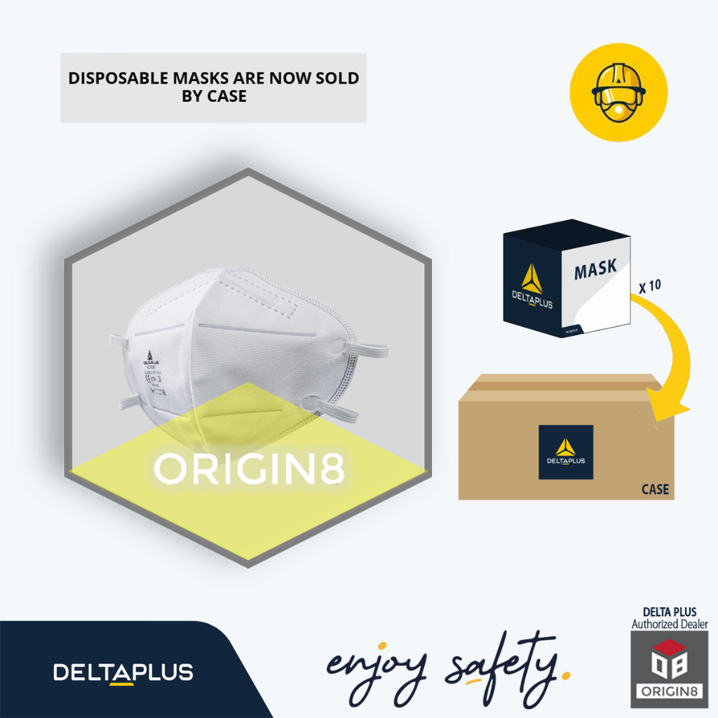 M1195B DELTA PLUS EUROPEAN BRAND N95 CE CERTIFIED NIOSH FFP1 MASK ...
