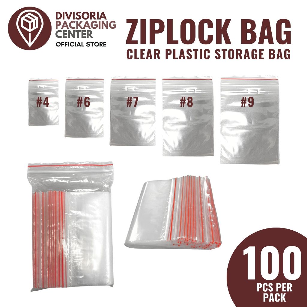 Trigem Zip Lock Resealable Bag - Clear PE Resealable Plastic Bag ...
