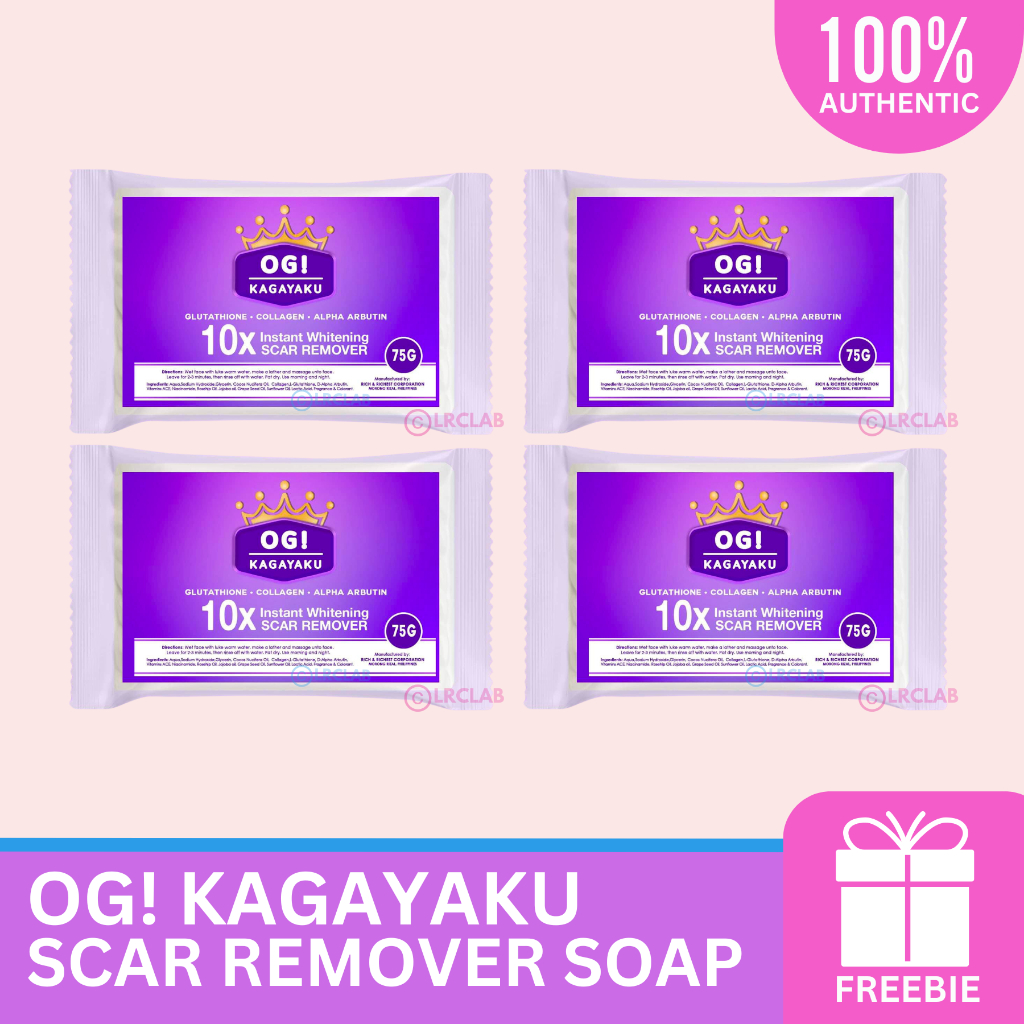 Rich and Richest OG Kagayaku Soap All Skin Types 75g White Blast Rosmar ...