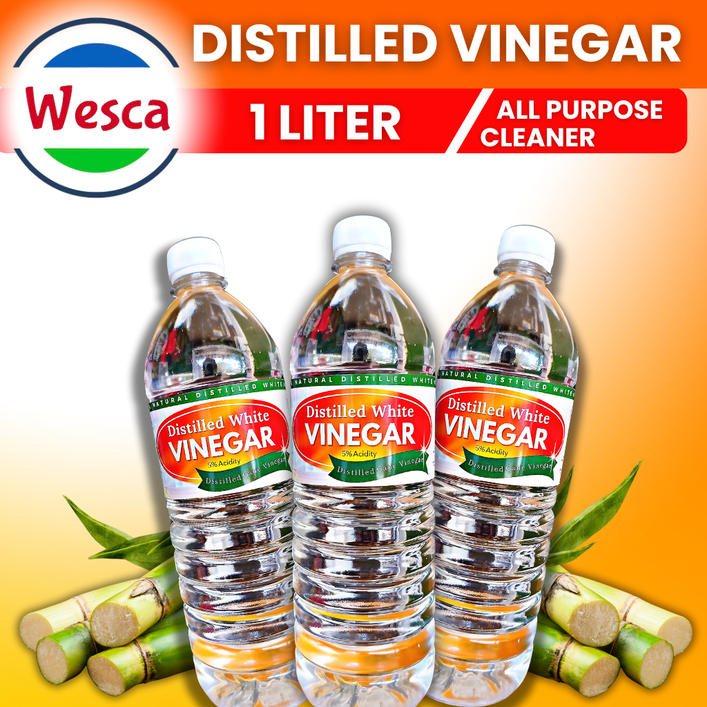 DISTILLED WHITE VINEGAR 1L | Shopee Philippines