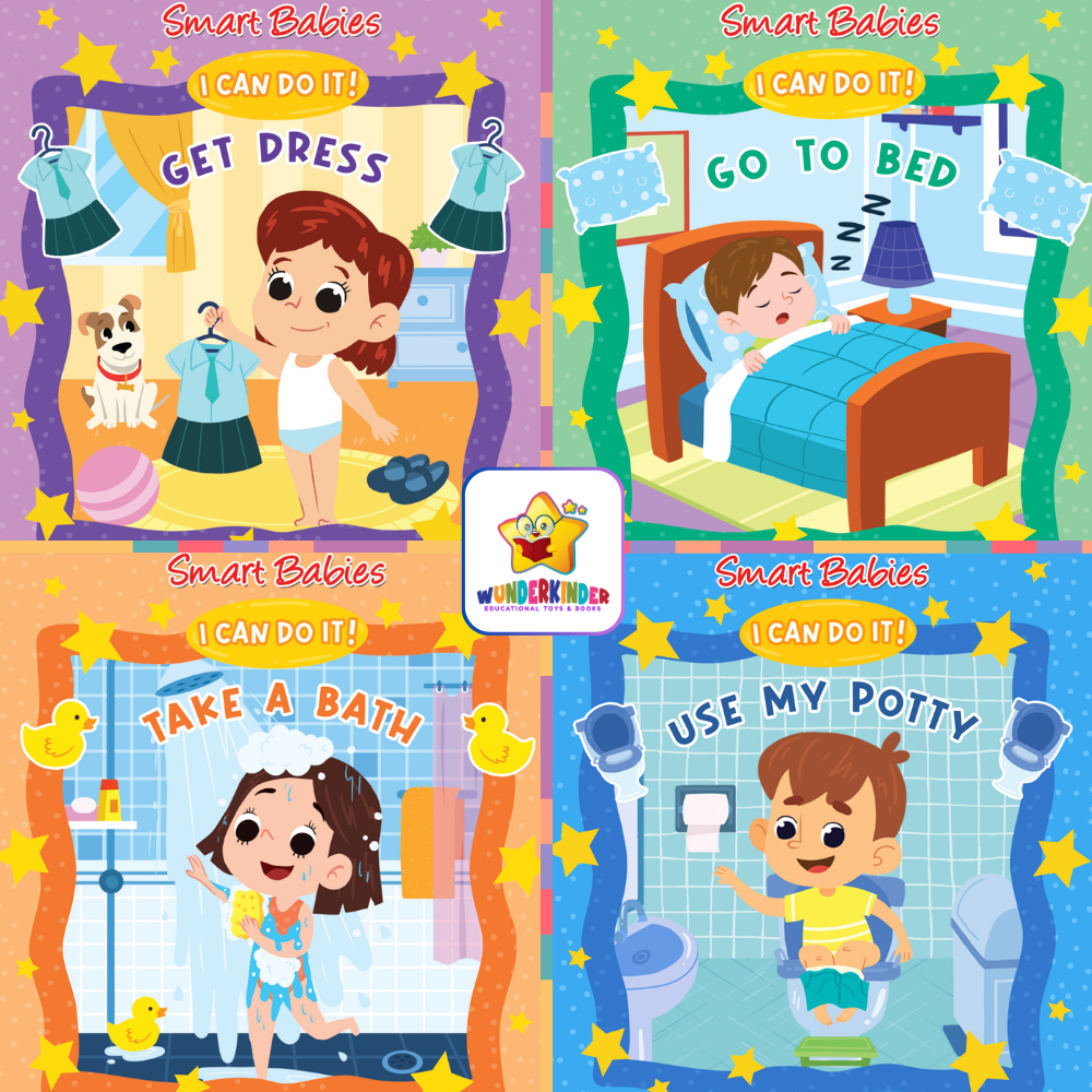 WKETB SMART BABIES I CAN DO IT BOARD BOOKS | Shopee Philippines