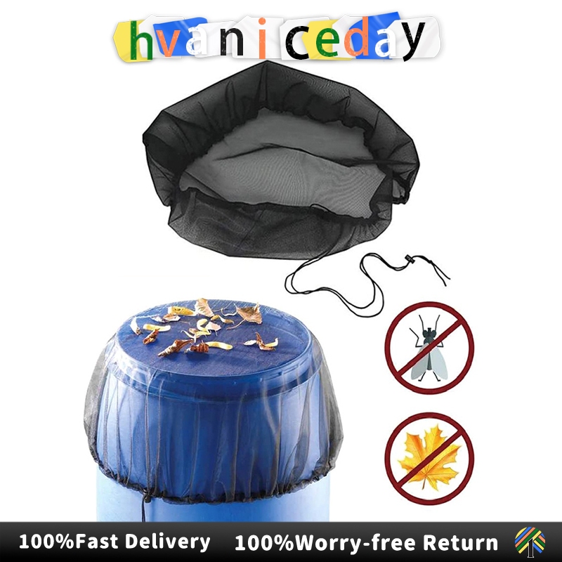 1 Pack Rain Barrel Net Cover Water Collection Buckets Cover for ...