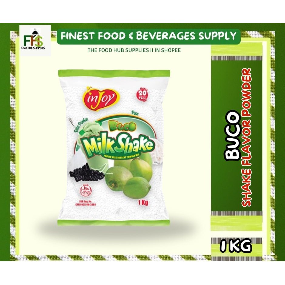InJoy Buko MilkShake Powder 1KG | Shopee Philippines