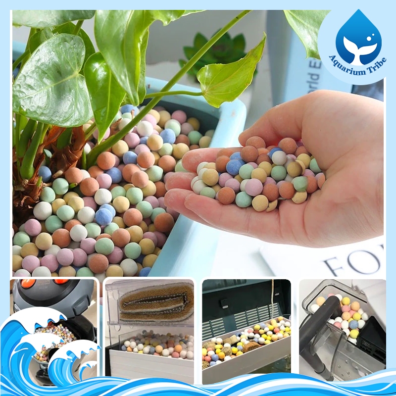 Aquarium Filter Media Materials Ceramic Balls Bio Ball Fish Tank Filter ...