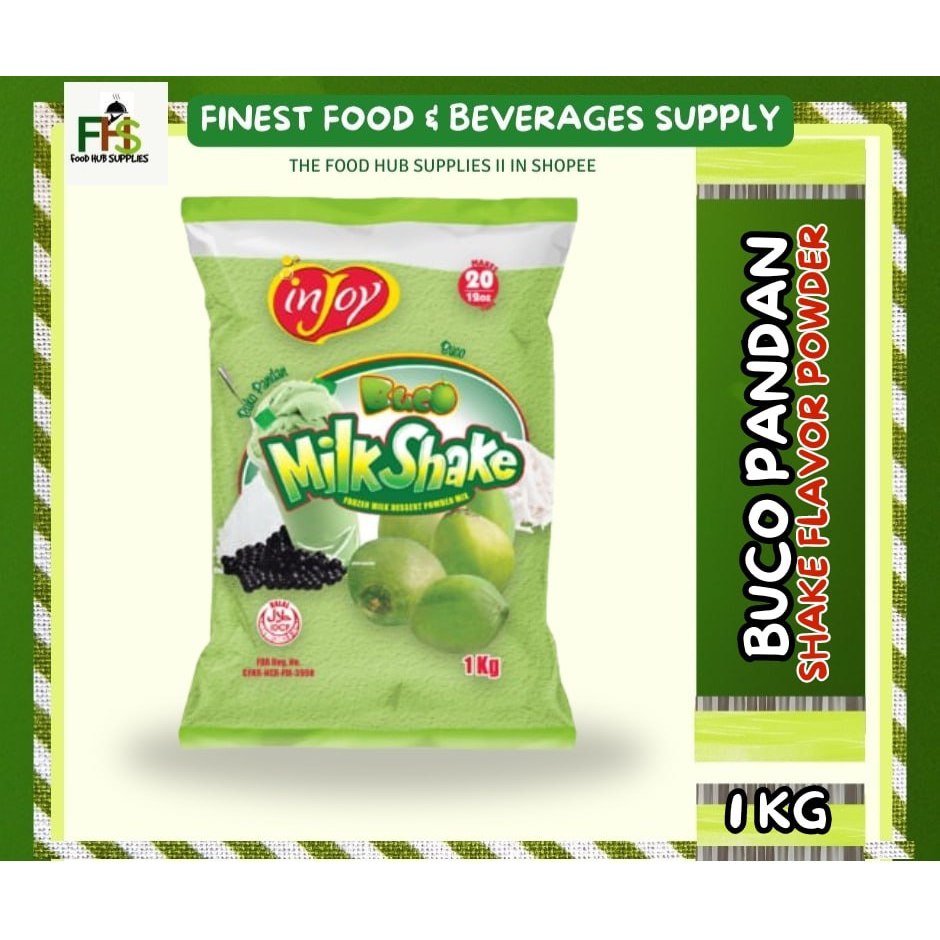 InJoy Buko Pandan Milk Shake Powder 1KG | Shopee Philippines