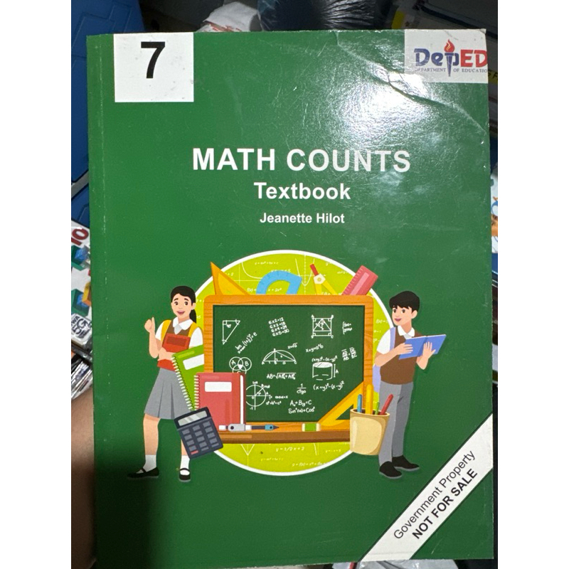Math Counts textbook Jeanette Hilot | Shopee Philippines