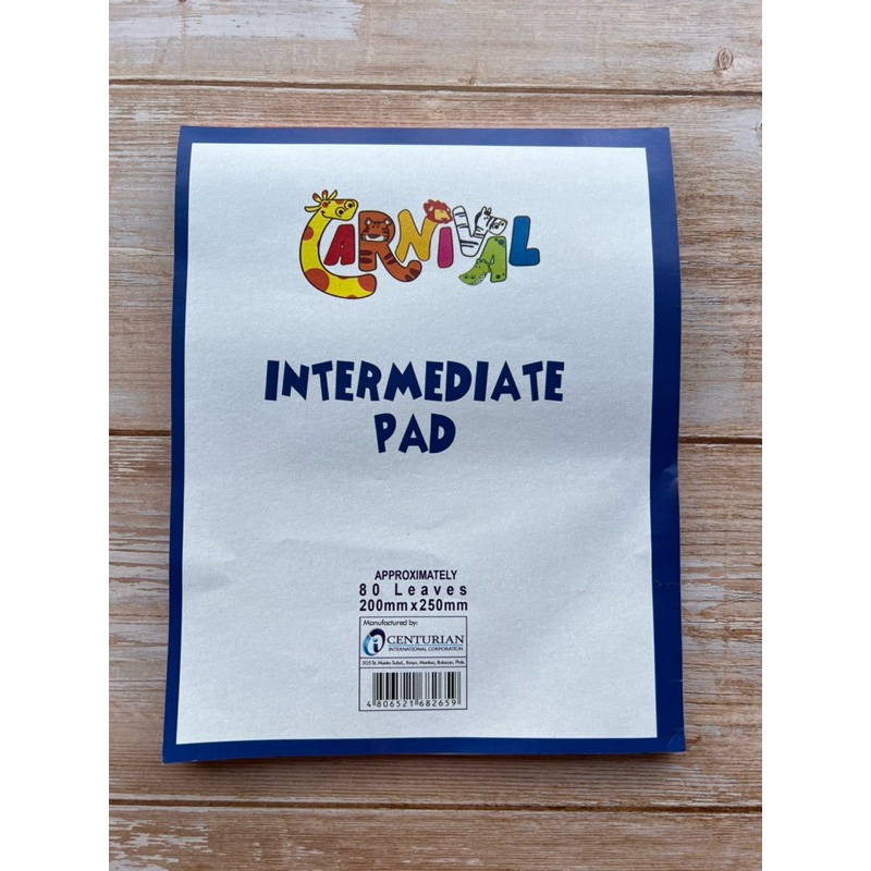 Carnival Intermediate Pad 80 Leaves 1 pad | Shopee Philippines