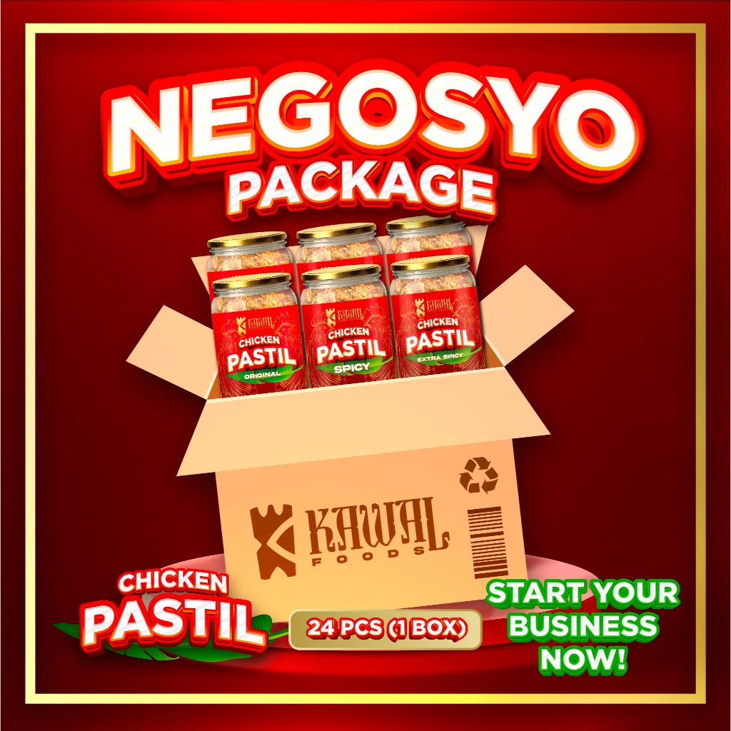 Kawal Foods’ Negosyo Package Chicken Pastil in a Jar. Reseller Package ...
