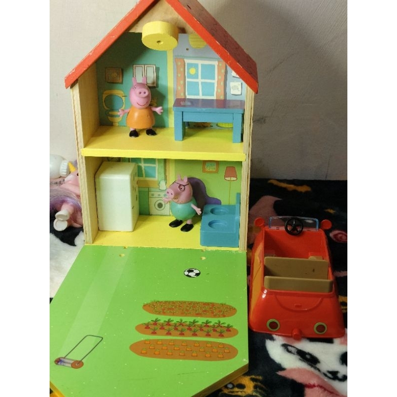 Peppa Pig House and Car Set | Shopee Philippines