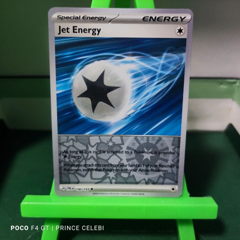 Pokemon TCG [Paldea Evolved] - Jet Energy (RH) | Shopee Philippines