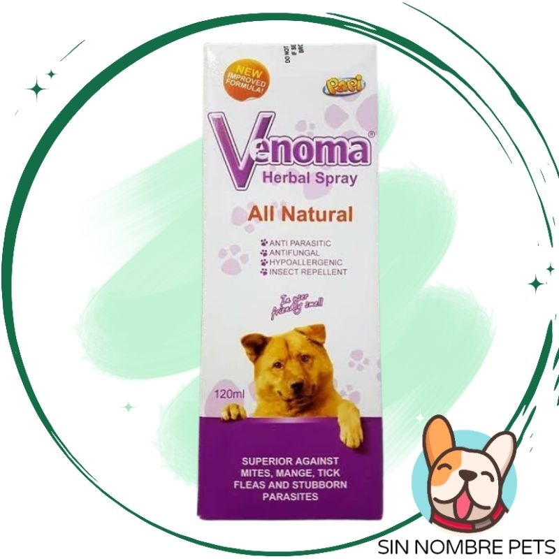 Papi Venoma Herbal Spray All Natural 120ml Anti Parasite Antifungal ...