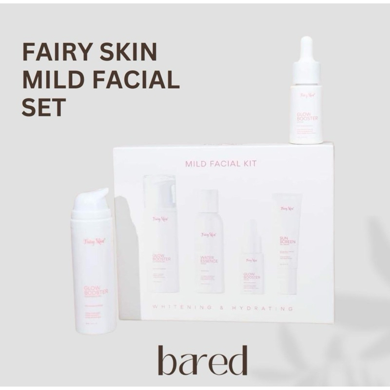 Fairy Skin | Mild Facial Kit (cleansing gel,essence,serum & gel ...