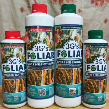 3G's Foliar (250ml & 500ml) Green-Red Soil & Plant Bustimulant Flower ...