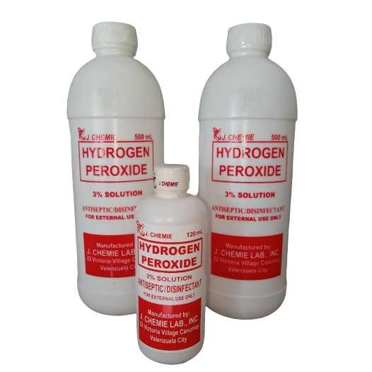(MIX-J) J. Chemie Hydrogen Peroxide Antiseptic | First Aid Disinfectant ...