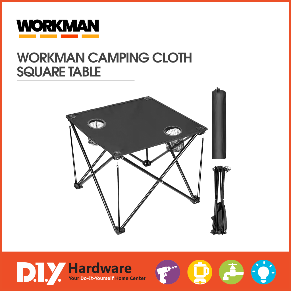 WORKMAN Camping Cloth Square Table | Shopee Philippines
