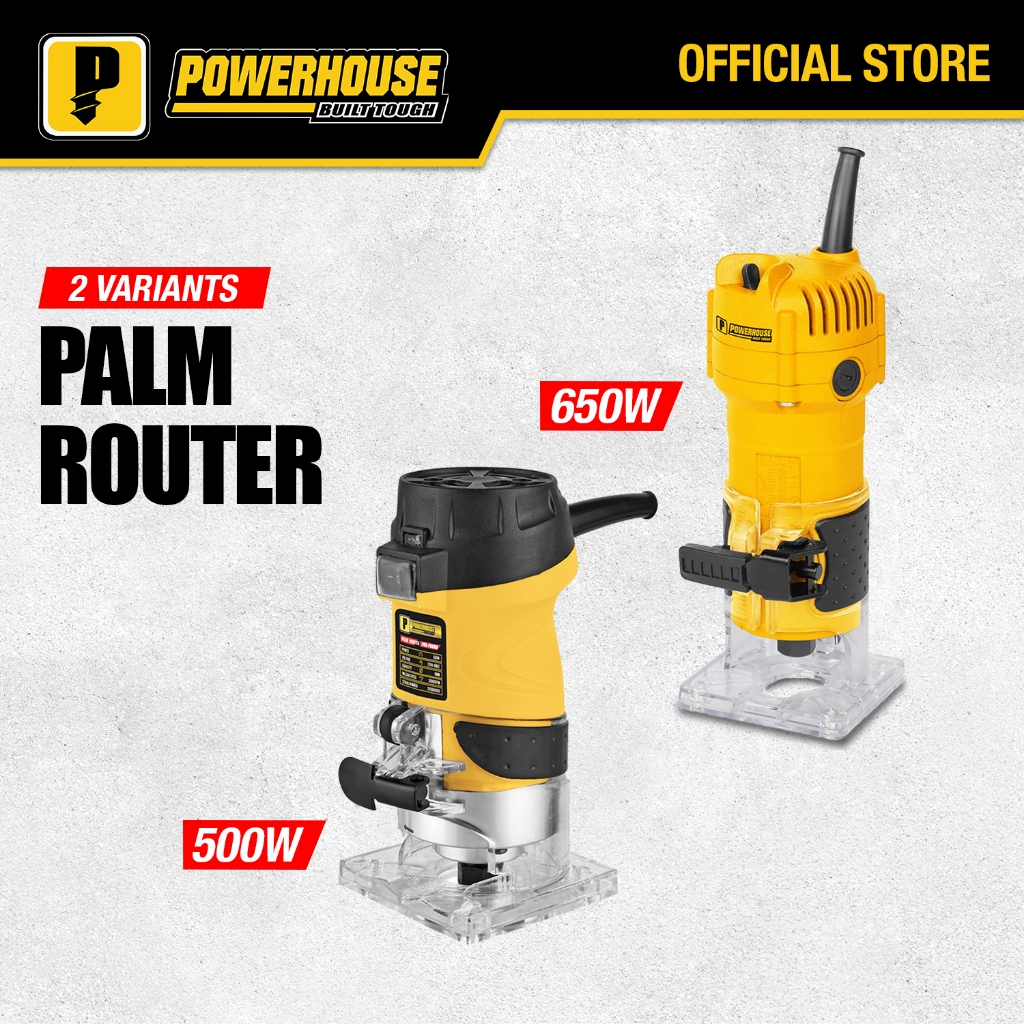 Powerhouse Palm Router Trimmer w/Lock 500W | 650W PHPT | Shopee Philippines