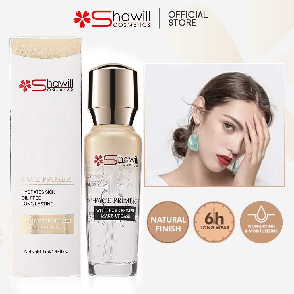 Shawill 6H Long Wearing Primer Face Primer Face Makeup Base Natural ...
