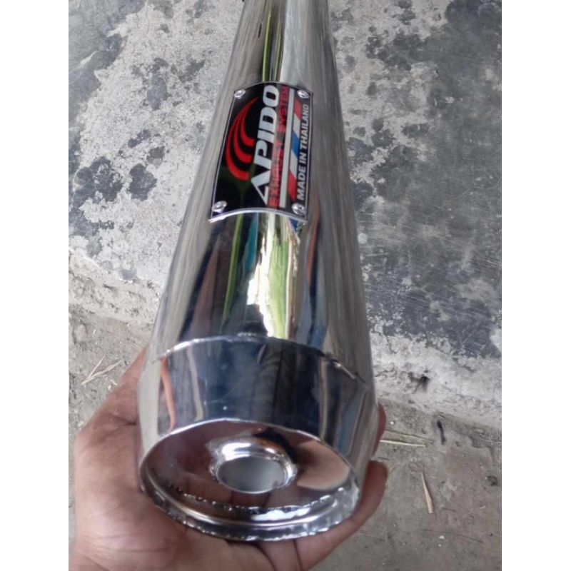 Stainless Chicken Pipe Tmx Alpha 125/155/Rusi 125/150/175/Skygo 150 ...