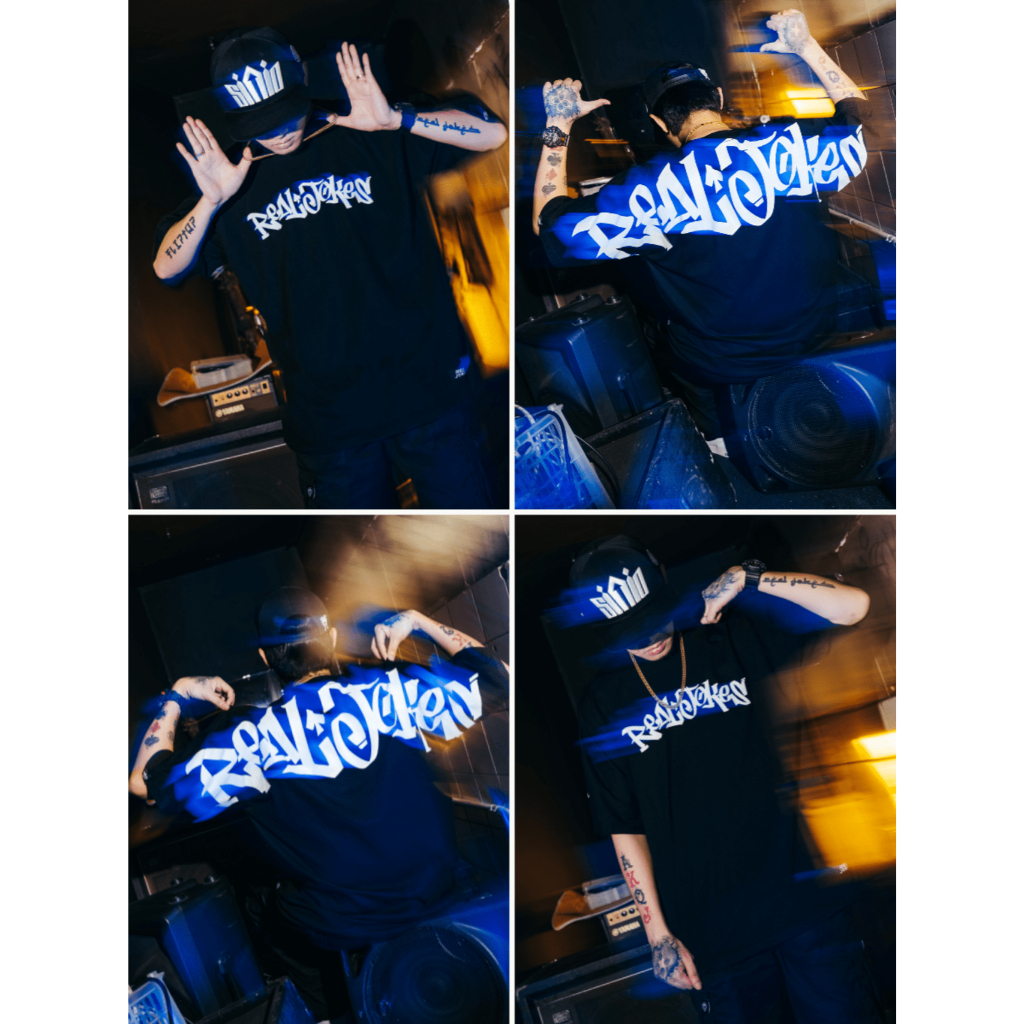 Real Jokes Clothing STAMP Black | Shopee Philippines