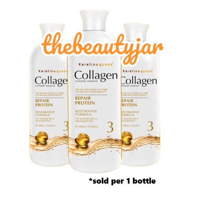 Keratin queen collagen complex essence repair protein restorative ...