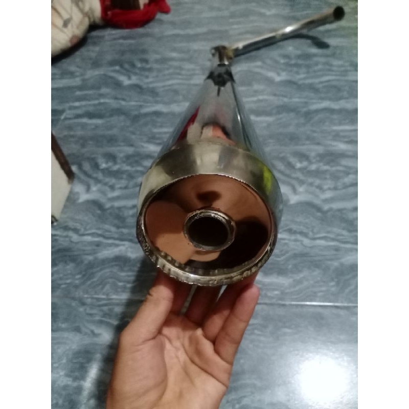 rusi tc macho 125/150/175/version 2 chicken pipe stainless | Shopee ...