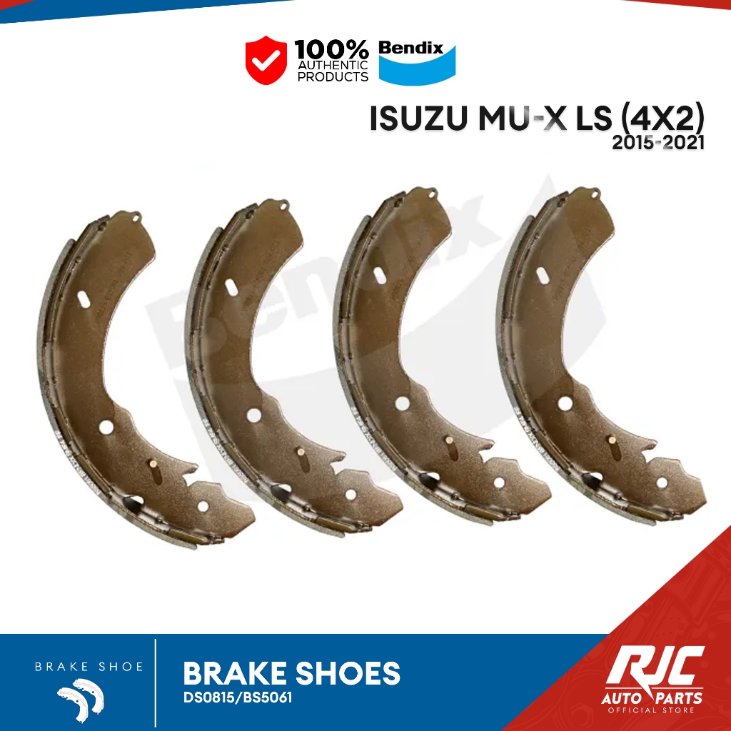 BENDIX BRAKE SHOE ISUZU MU-X LS (4X2) 2015-2021 DS0815 BS5061 MU-X 1set | Shopee Philippines