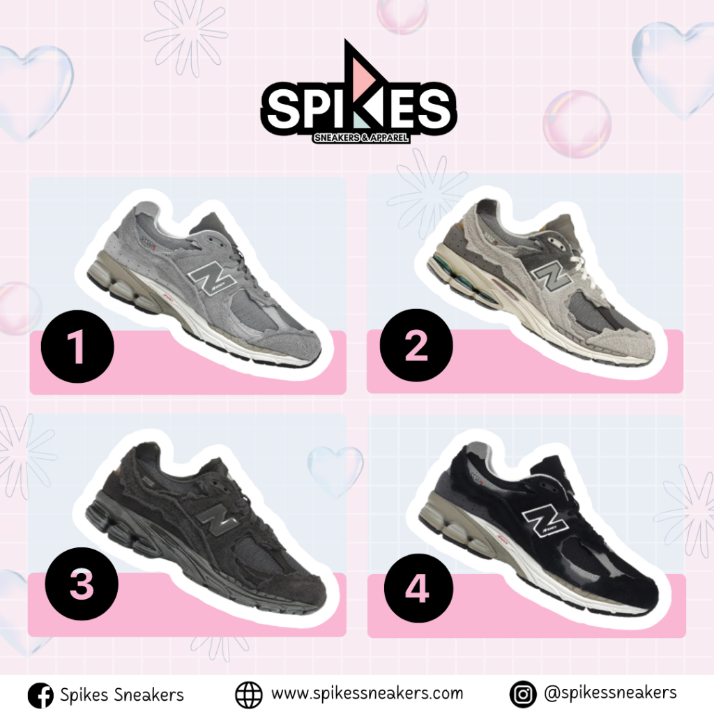 NB 2002R Protection Pack Grey Rain Cloud Phantom Black Grey UA | Shopee ...